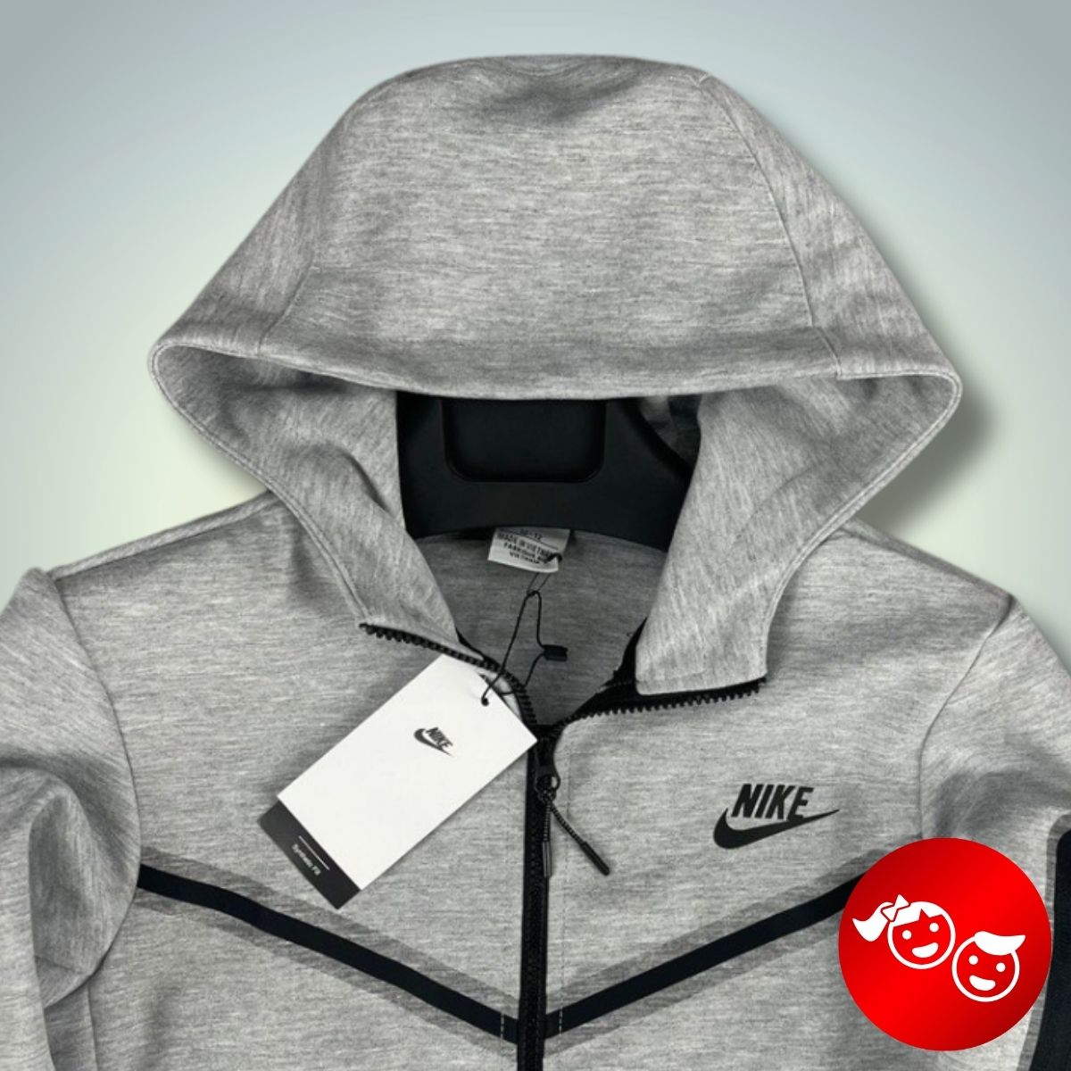 Nike Tech Fleece dječja trenirka, klasična siva. Vrhunska kvaliteta ...