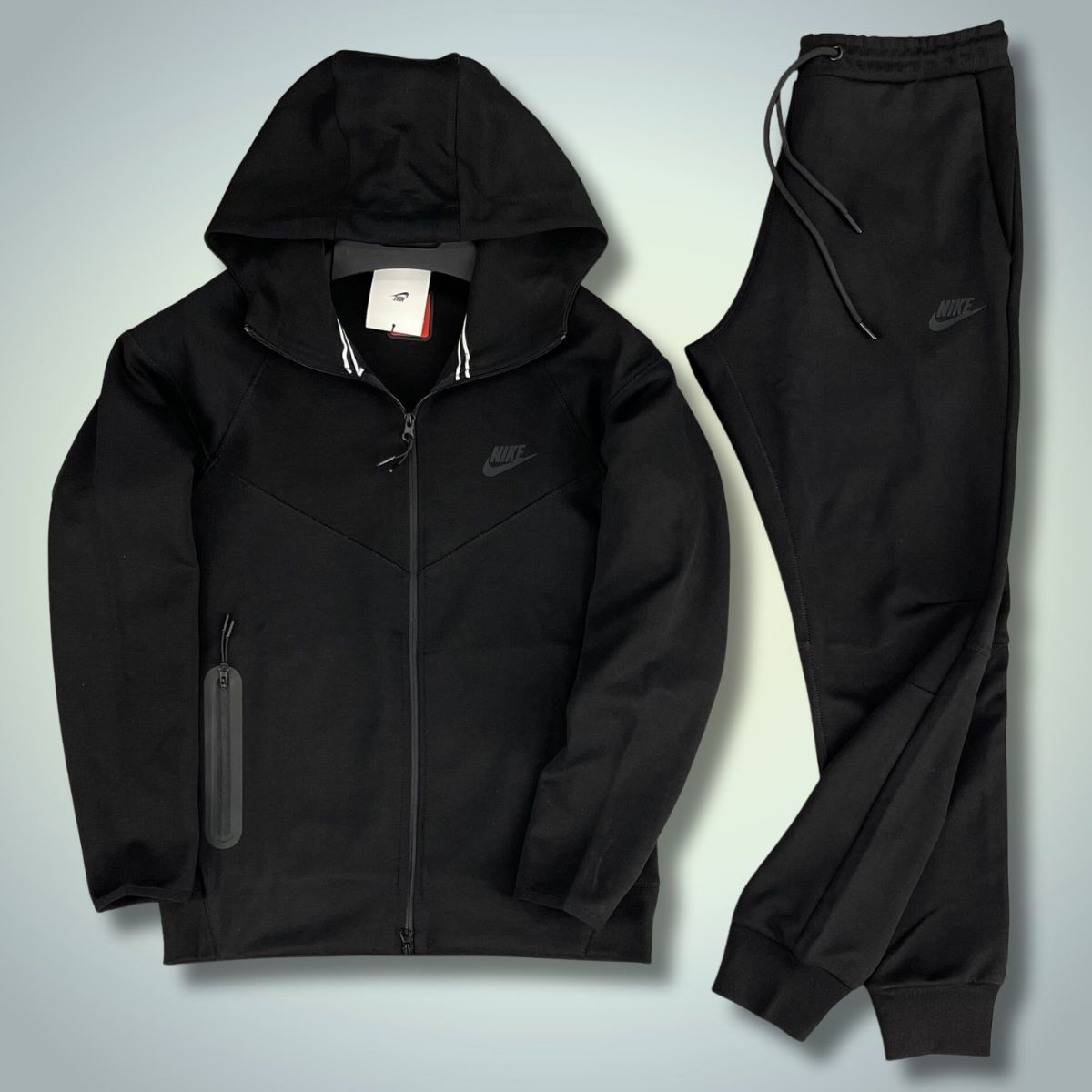 Nike Tech Fleece muška trenirka, crna. Model 2023. Vrhunska kvaliteta ...